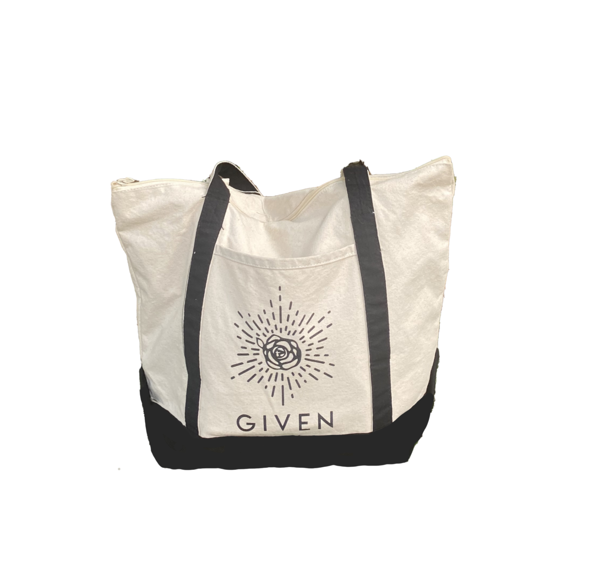 Zippered Tote Bag - The GIVEN Institute
